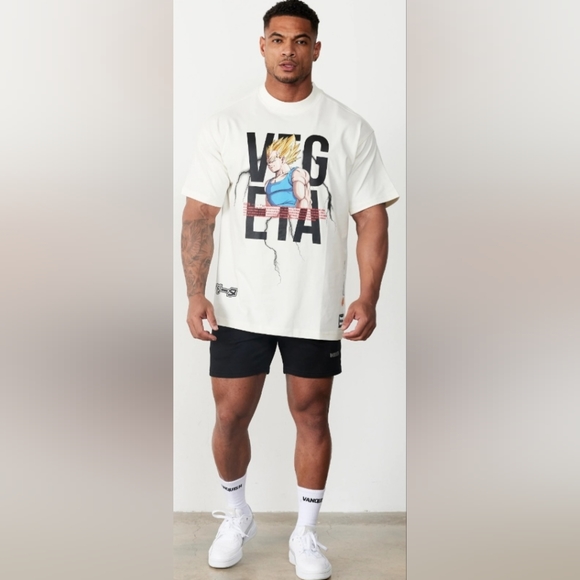 Vanquish | Shirts | Vanquish Vqfit Dbz Vegeta Oversized Tee | Poshmark